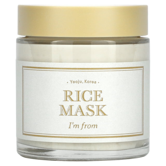 Rice Beauty Mask, 3.88 oz (110 g), I'm From - Walmart.com