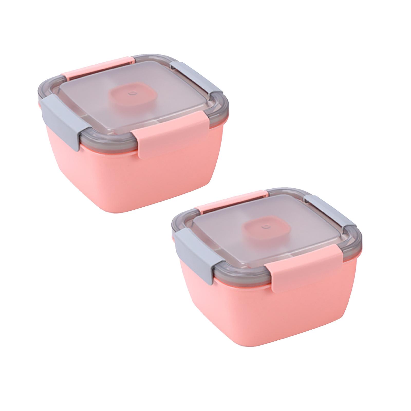 Rice Bowls Box Container With Dressing Container 3 Compartments Box To ...