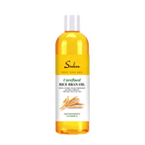 SULU ORGANICS Cold Pressed Extra Virgin Rice Bran Oil, Unrefined, 1 ...