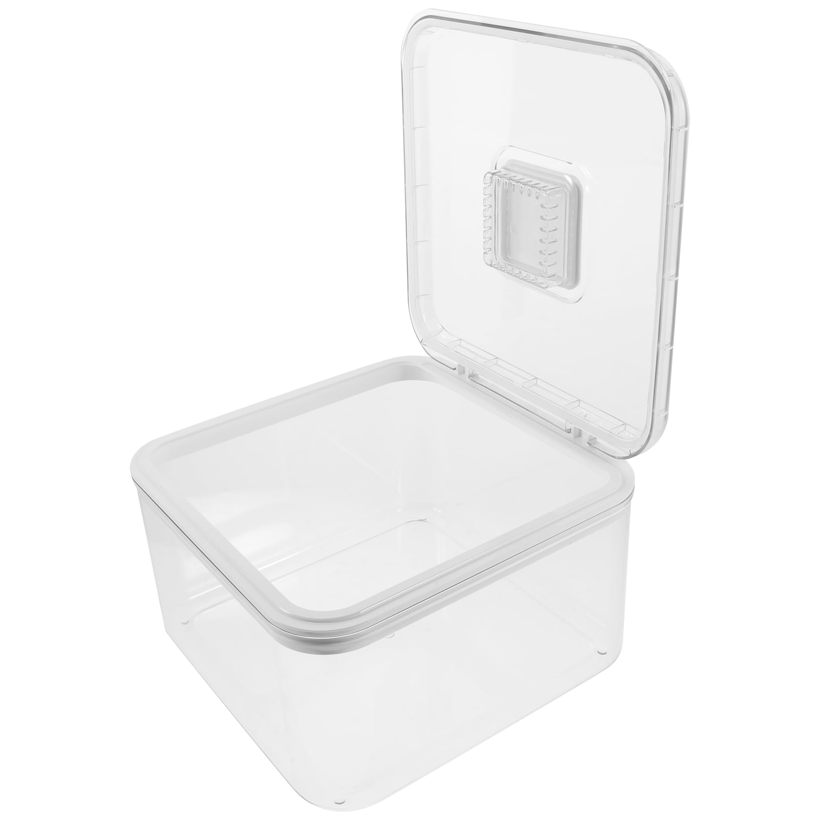 MEIBUTYUP Rice Container White 1Set 9.43X9.27X5.89in - Walmart.com