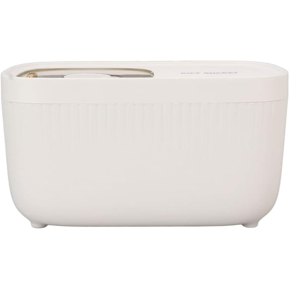 Rice Bucket With Measuring Cup, Cylinder Rice Bucket, White Food Grade ...