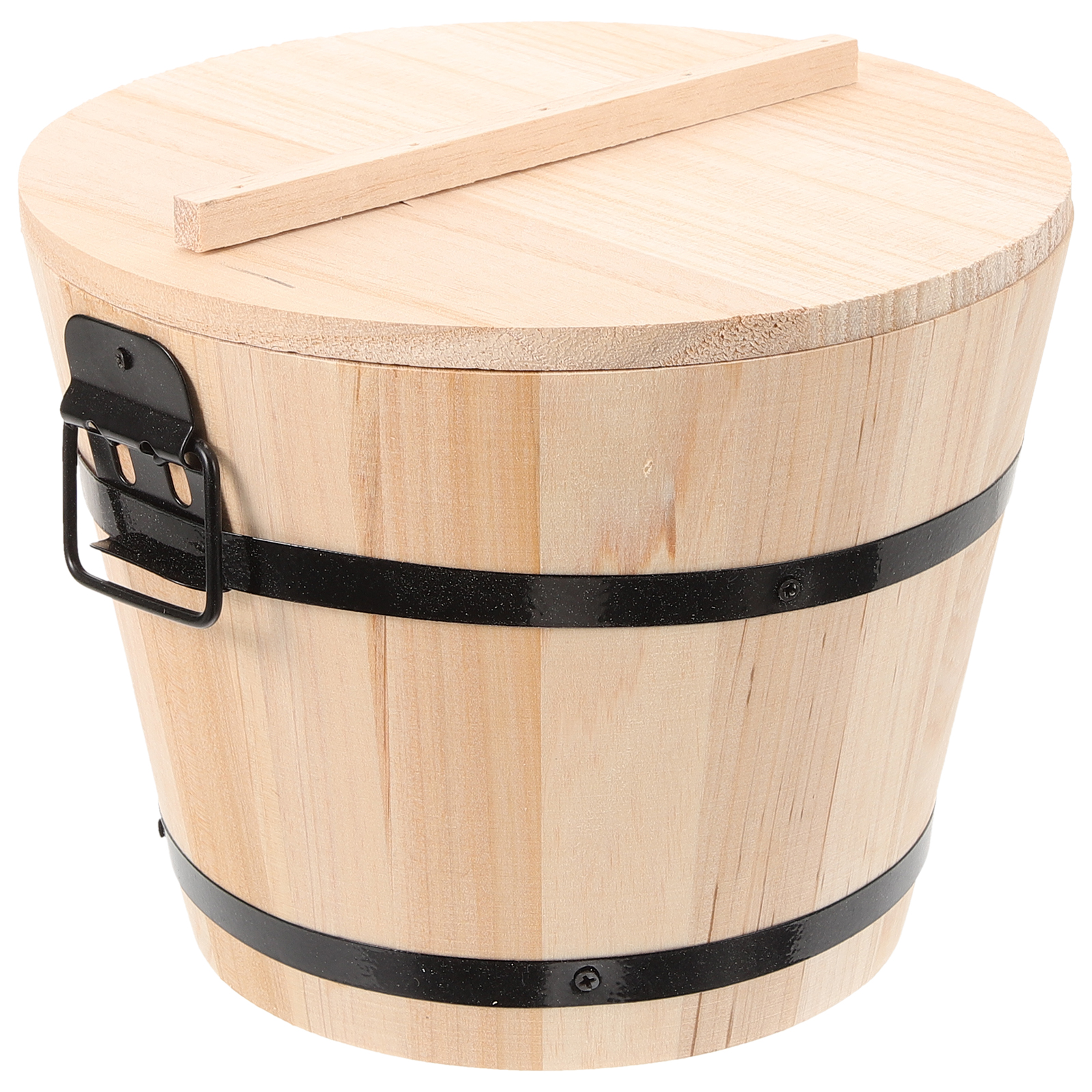 Rice Bucket Wooden Kitchen Rice Steamer Rice Storage Container Cooked ...