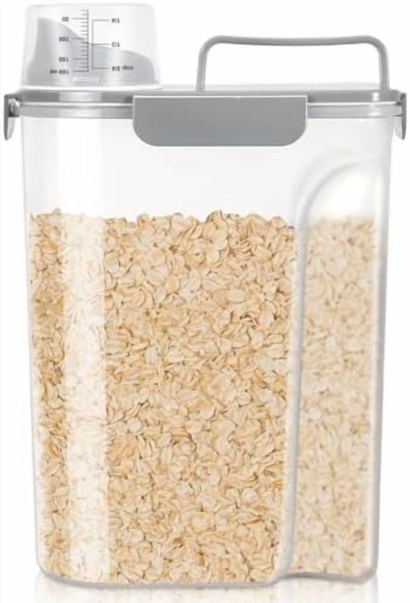 Rice Container 10 Lbs, Cereal Container Oatmeal Storage, Airtight Food ...