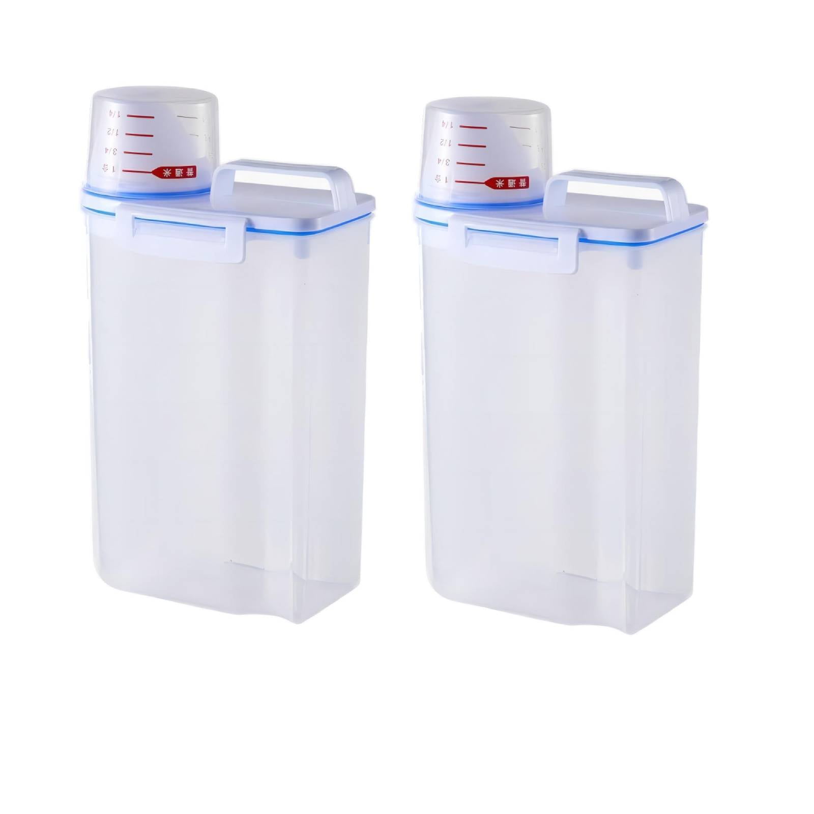 Rice Container 10lbs - Kitchen Food Cereal Containers Airtight ...