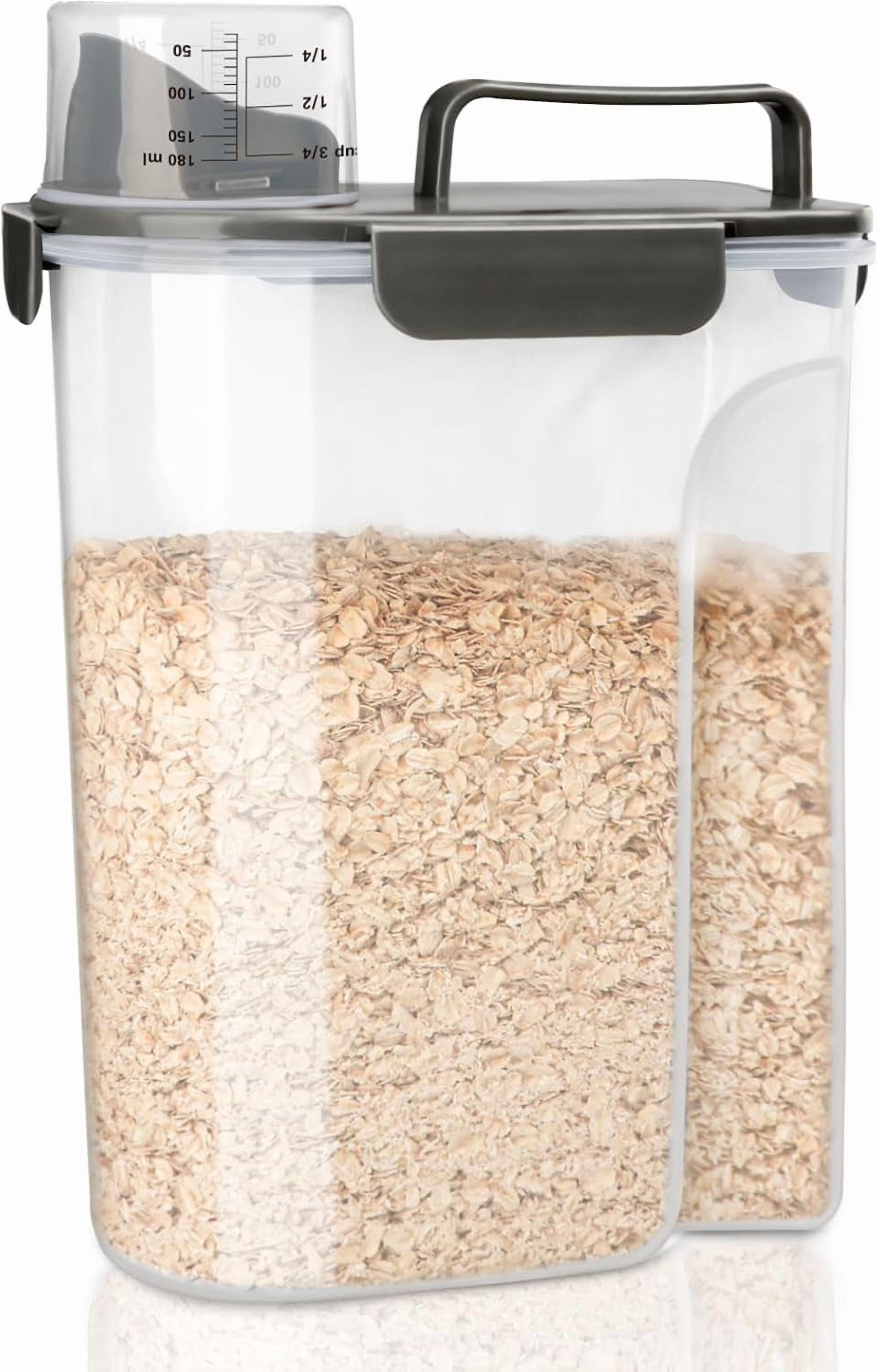 Rice Container, Airtight Rice Storage Container 10lb, Cereal Containers ...