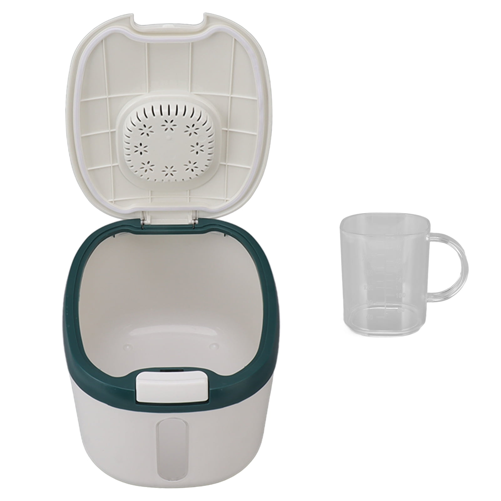 Rice Container Bug Proof Odorless Airtight Rice Box with Clear Window ...