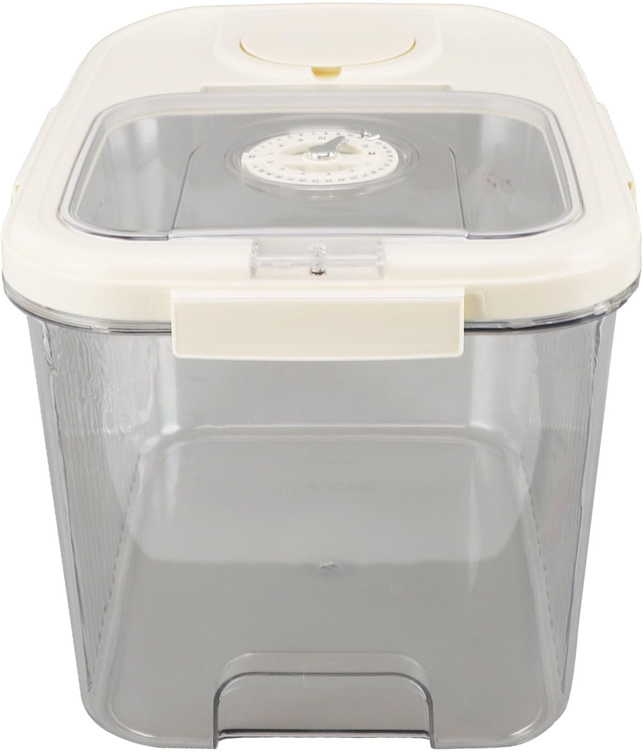 Rice Container Kitchen Dry Food Rice Storage Box Airtight Bucket Cereal ...