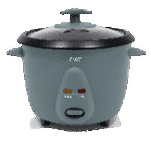 COOK WITH COLOR 6-Cup Rice Cooker 300-Watt Cooking Pot Kitchen ...