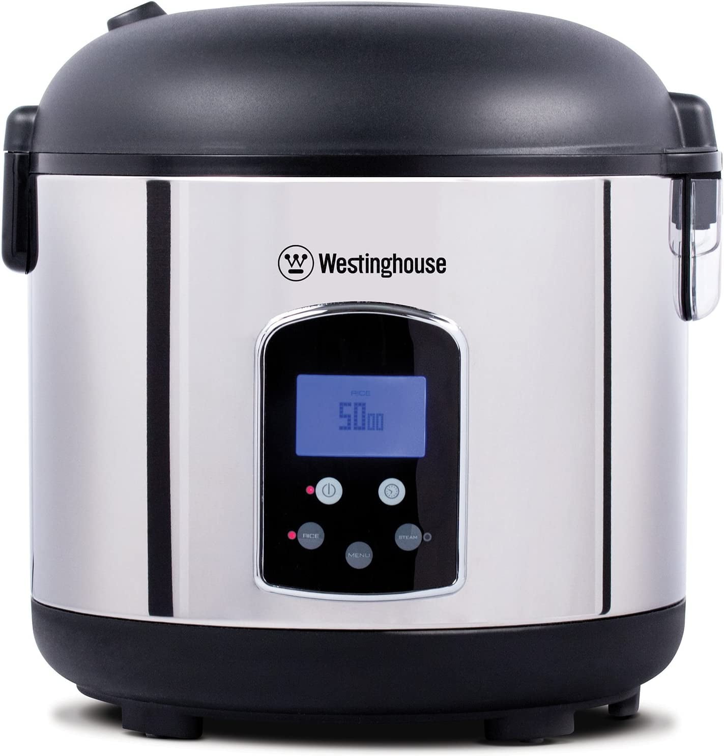 Rice Cooker Hot Cereal Oatmeal Cooker Food Steamer 20 Cup Stainless ...