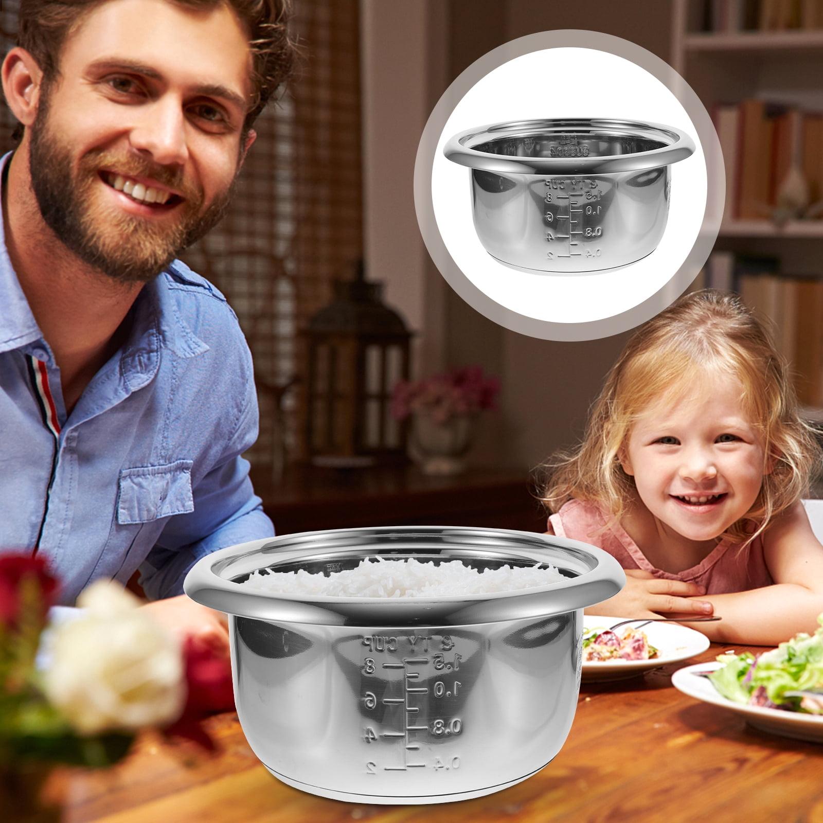 Rice Cooker Inner Pot Non-stick Rice Pot Electric Cooker Inner Pot Non ...