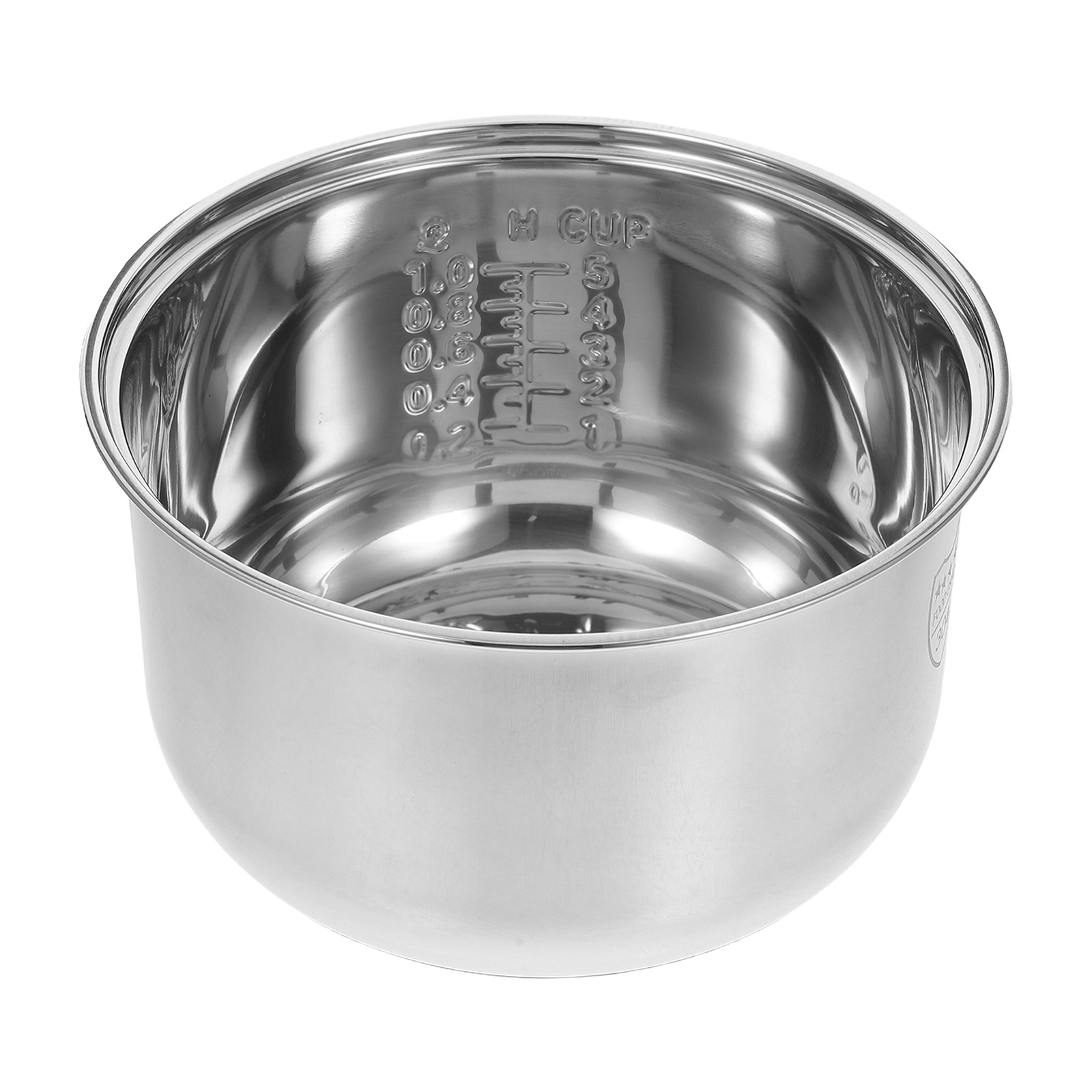 Rice Cooker Liner Stainless Steel Rice Cooker Inner Pot Replacement ...