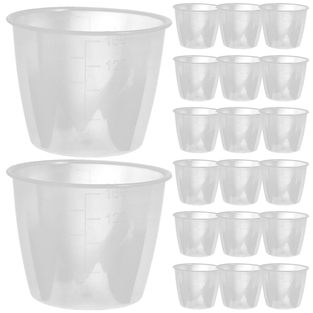 MEIBUTYUP Rice Measuring Cup 20Pcs for Home Users with Volume ...