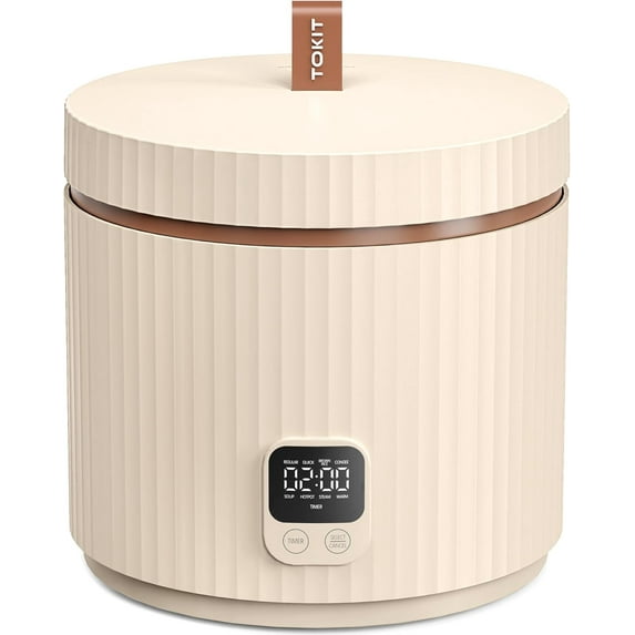 Rice Cooker Small 3 Cup Uncooked /6 Cup Cooked, Modern Multifunctional ...