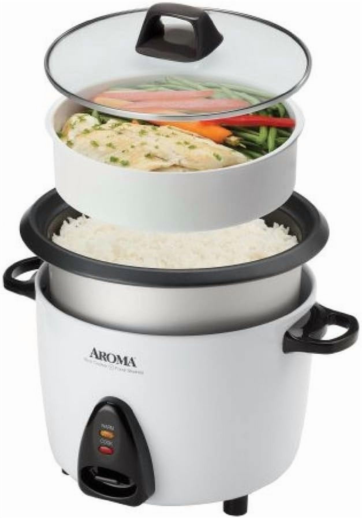 Rice Cooker, (Uncooked) / 16-Cup (Cooked), Pot-Style Rice Cooker and ...