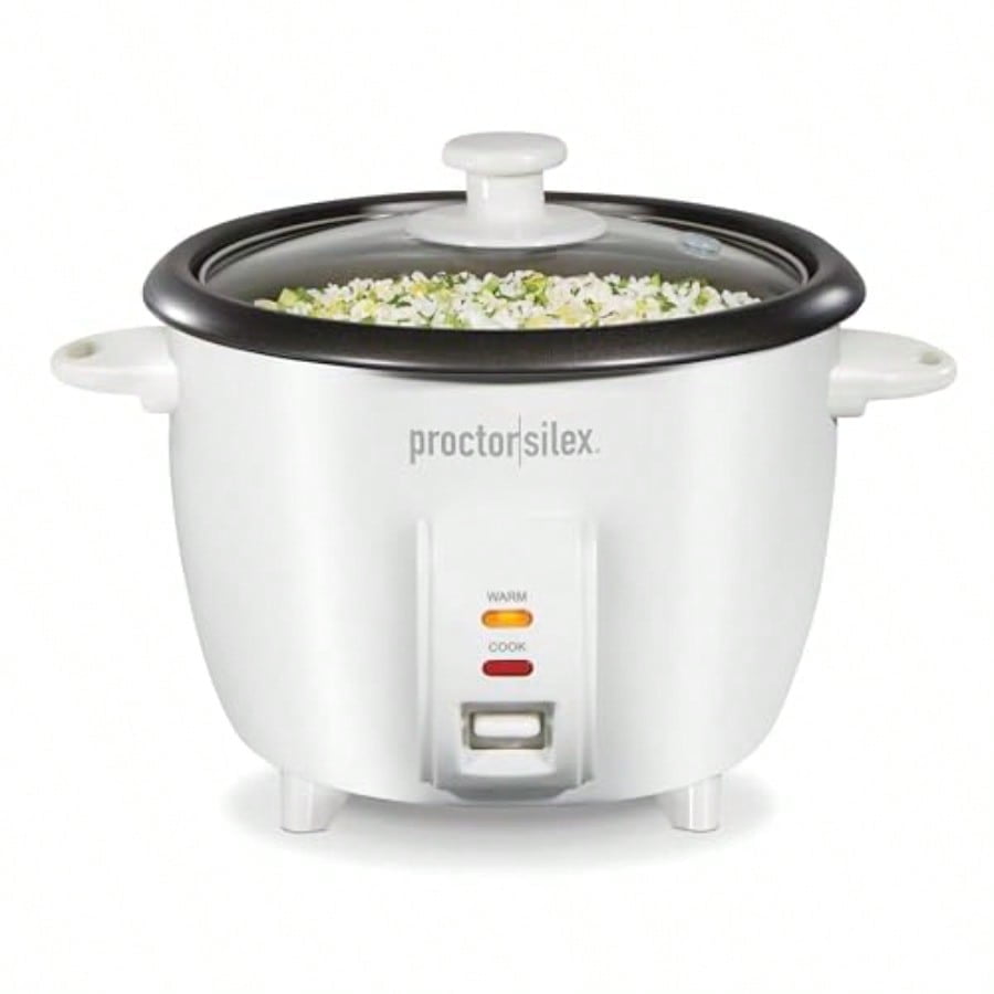 Rice Cooker and Food Steamer 10 Cups Cooked 5 Cups Uncooked Includes ...
