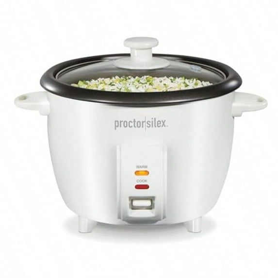 Rice Cooker and Food Steamer 10 Cups Cooked 5 Cups Uncooked Includes ...