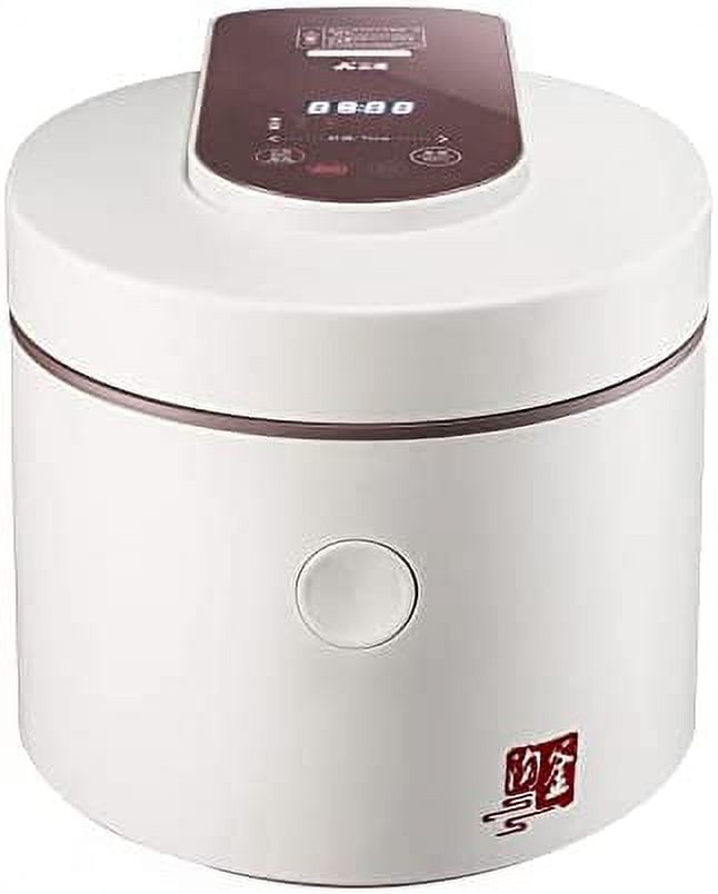 Rice Cooker w/Ceramic Inner Pot, 3L Multi-function Cooker, Soup, Congee ...