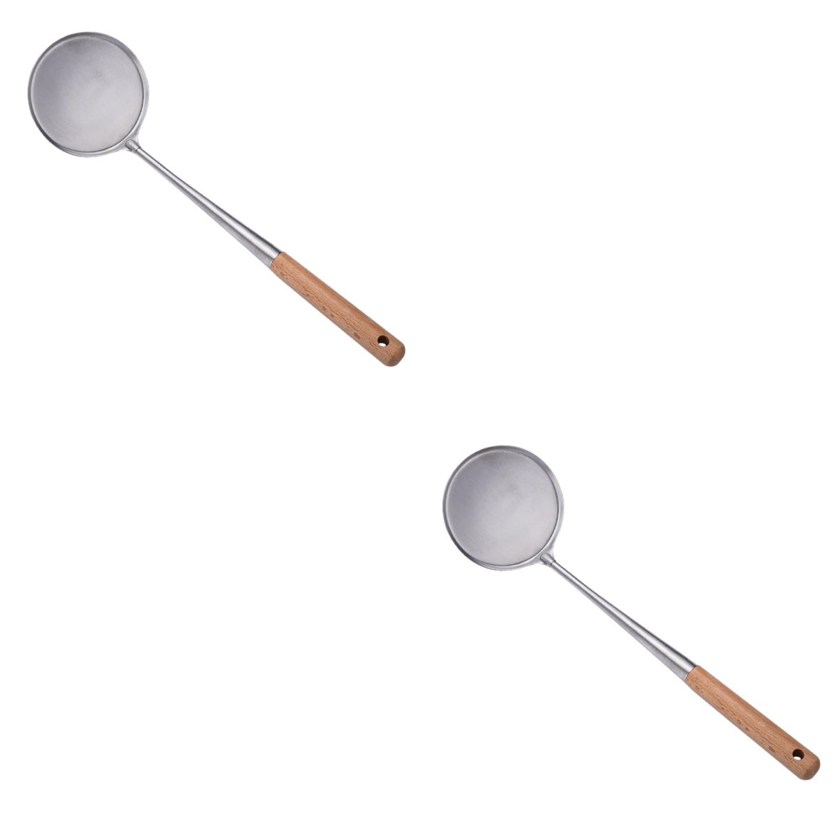 Rice Crust Spoon 2 Pcs Flat Frying Cooking Spoons Long Handle Crispy ...