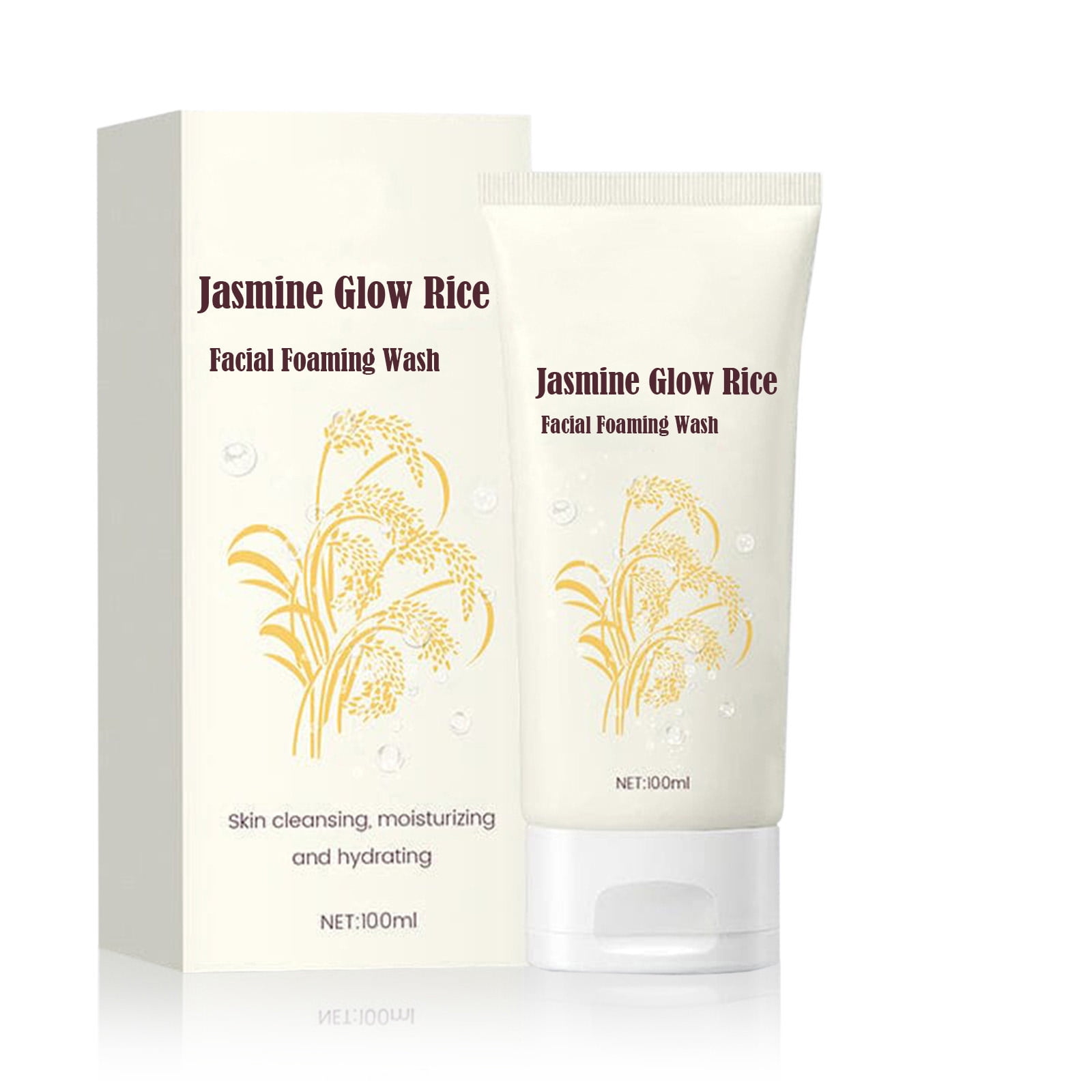 Rice Daily Cleansing Foam, Rice Facial Cleanser, Rice Water Face Wash ...