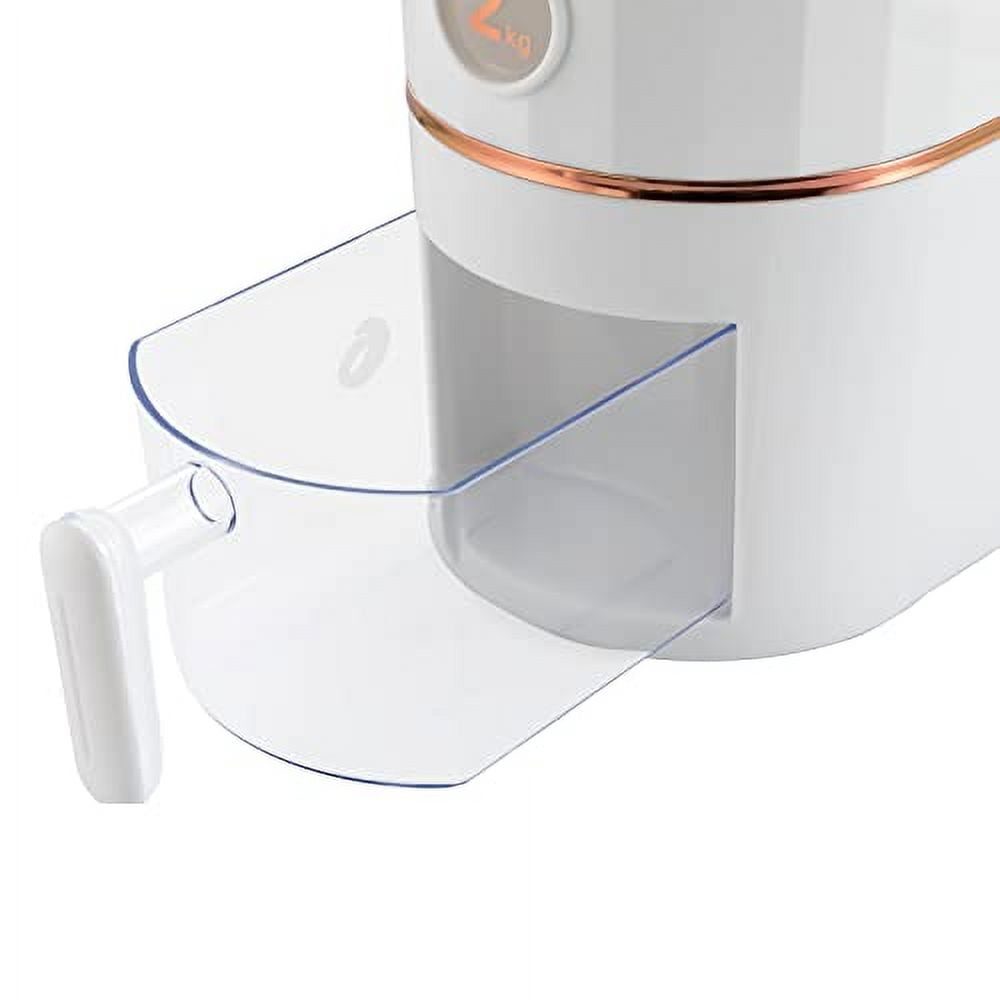 Rice Dispenser, 10KG/22Lbs Rice Container Cereal Dispenser with Lid ...
