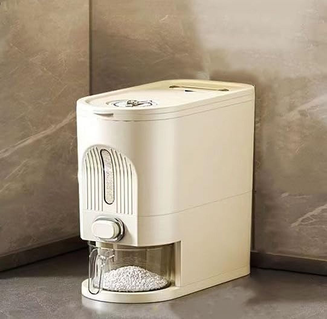 Rice Dispenser and Grain Container Storage with Lid,Rice Container with ...