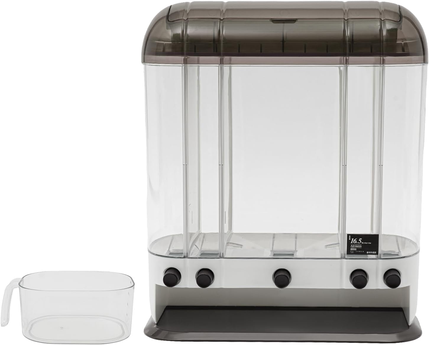 Rice Dispenser, Grain Dispenser with Measuring Cup,Rice Dispenser for ...
