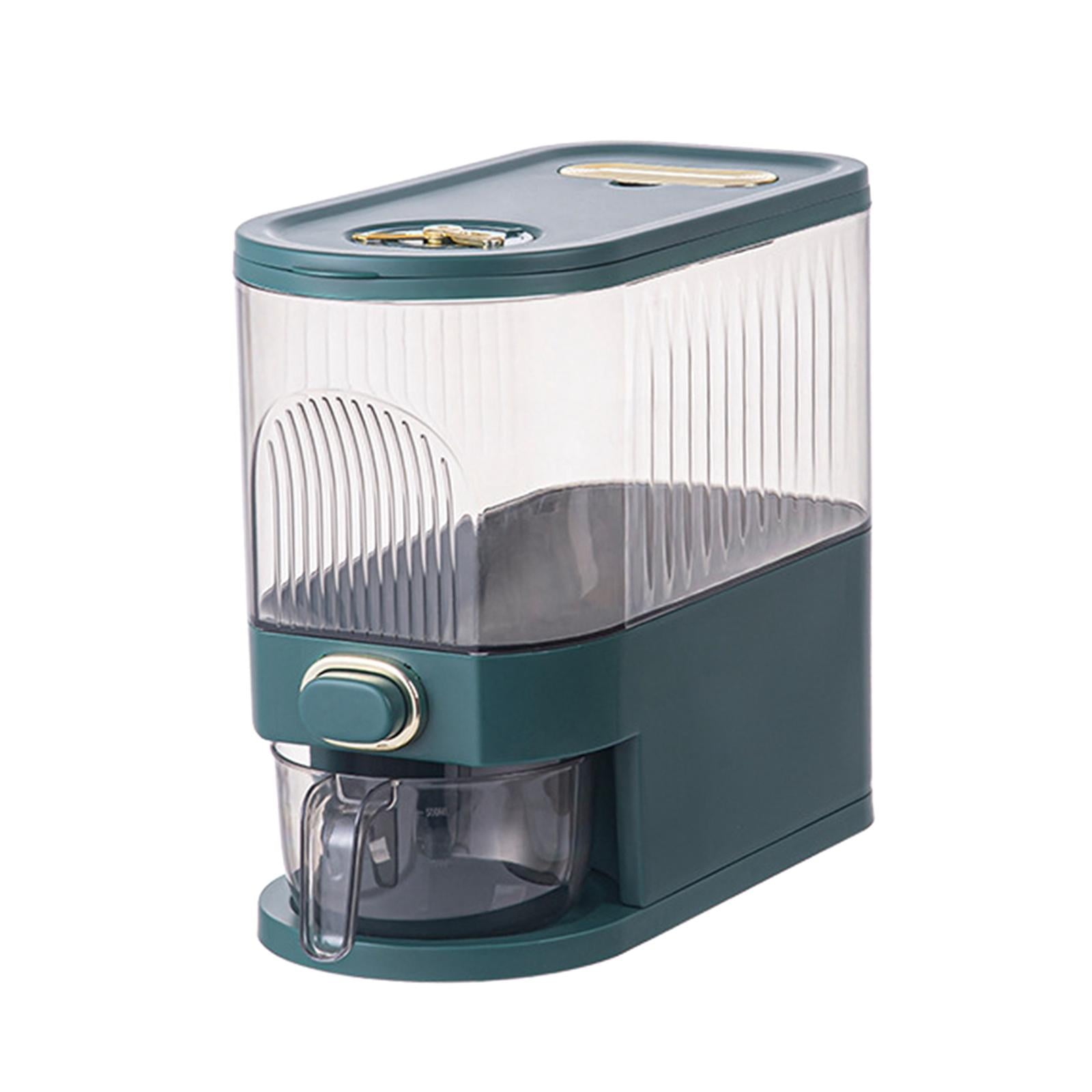 Rice Dispenser , Rice Bin with Measuring Cup Cereal Dispenser Grain ...