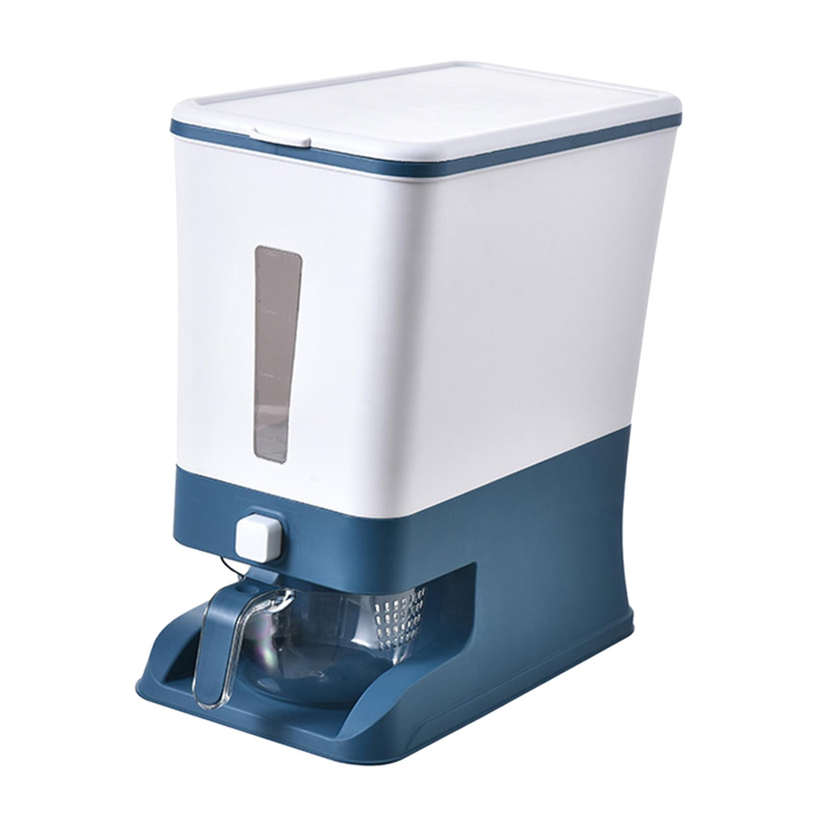 Rice Dispenser, Sealed Rice Bucket, Grain Storage Container Food Rice ...