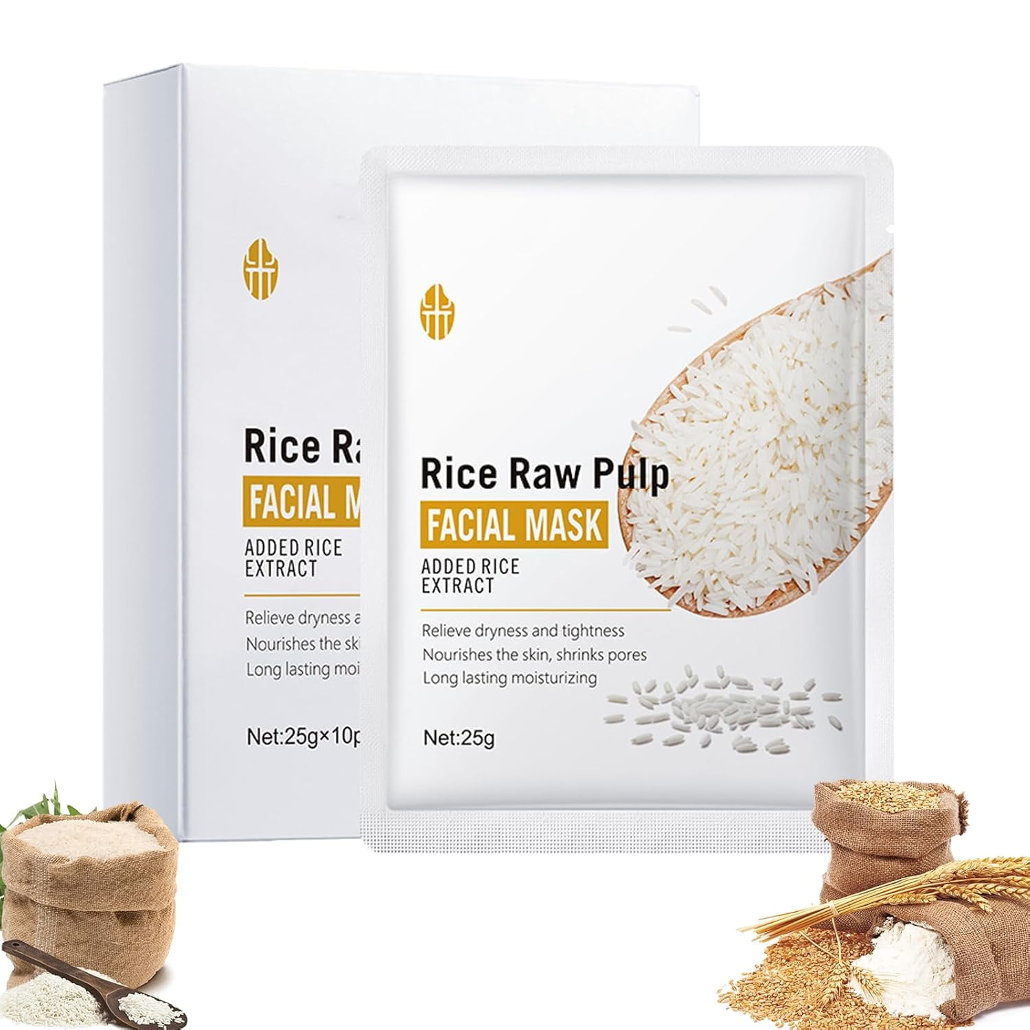 Rice Dough Modeling Mask, Rice Dough Facial Mask, Rice Mask For Face ...