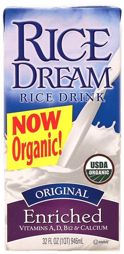 Rice Dream Organic Rice Drink, Enriched Original, 32 Oz (Pack of 12 ...