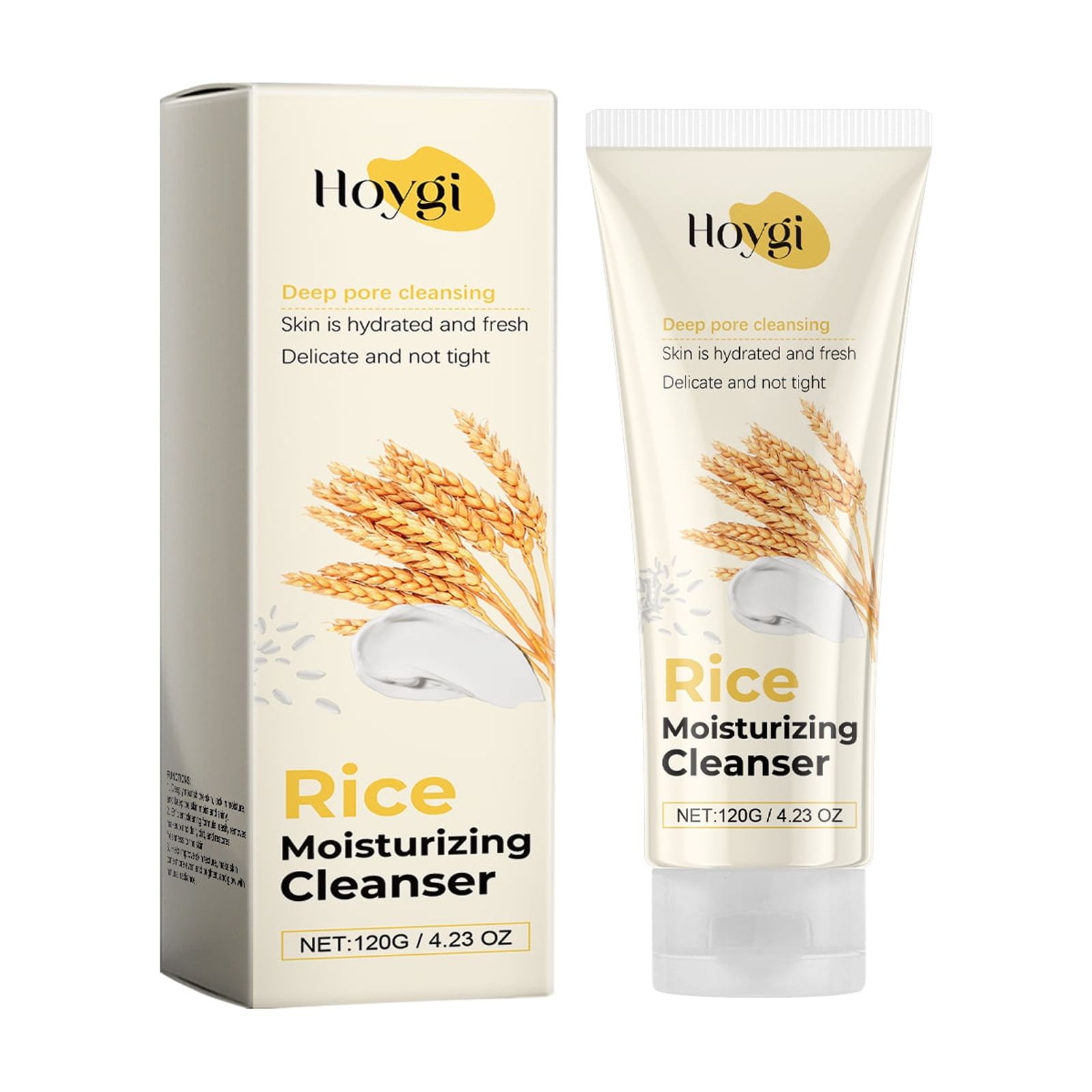 Hoygi Rice Essence Moisturizing Cleanser Deep Clean, Moisturizing ...