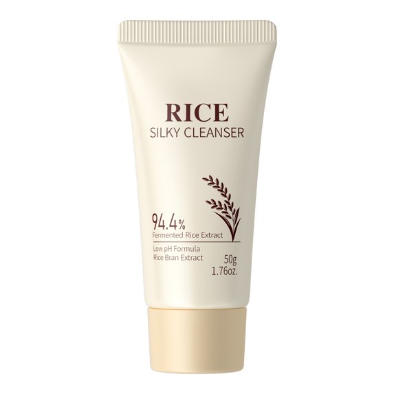 Rice Facial Cleanser, Rice Cleanser for Moisturizing & Soothing Skin ...