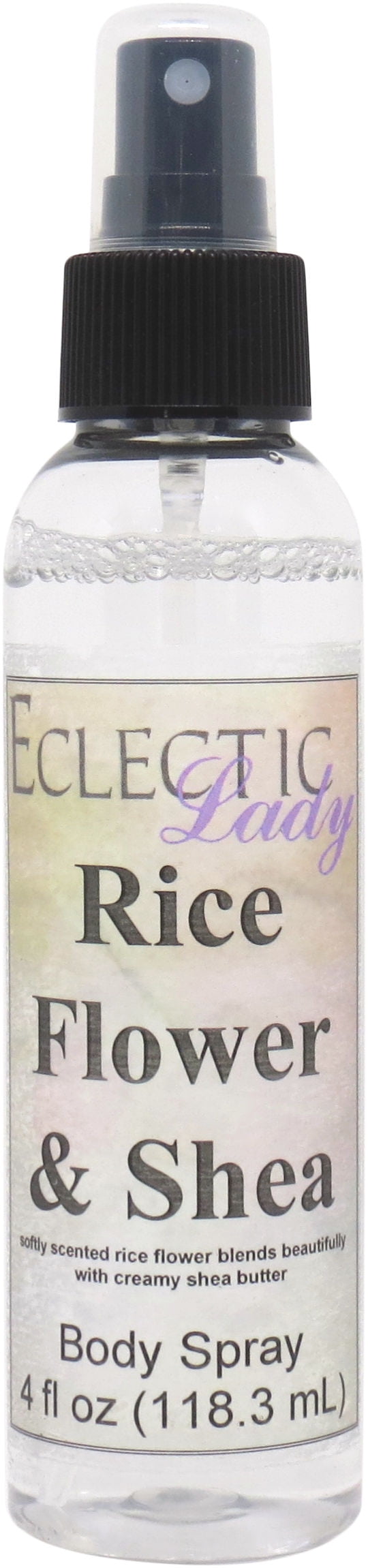 Rice Flower and Shea Body Spray, Eclectic Lady, Hydrating Mist, Unisex ...