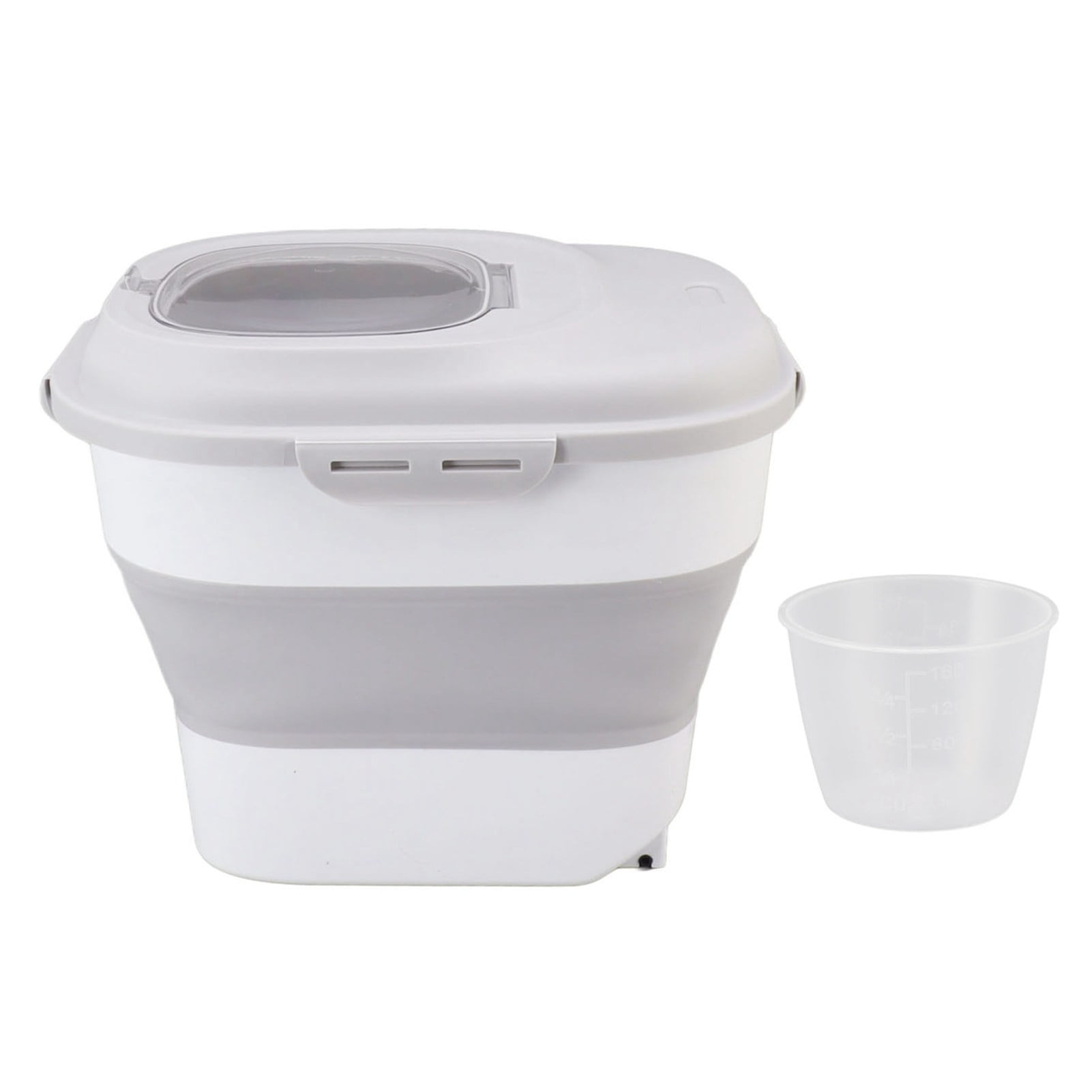 Rice Food Storage Container Large Collapsible Food Storage Container ...