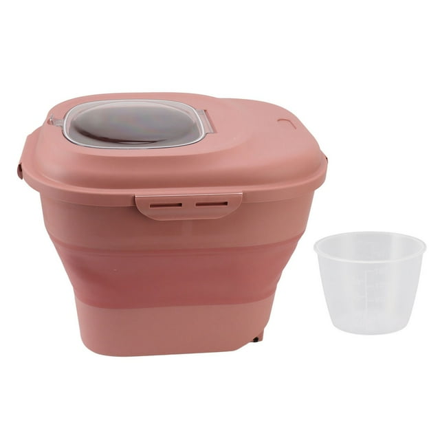 Rice Food Storage Container Large Collapsible Food Storage Container ...