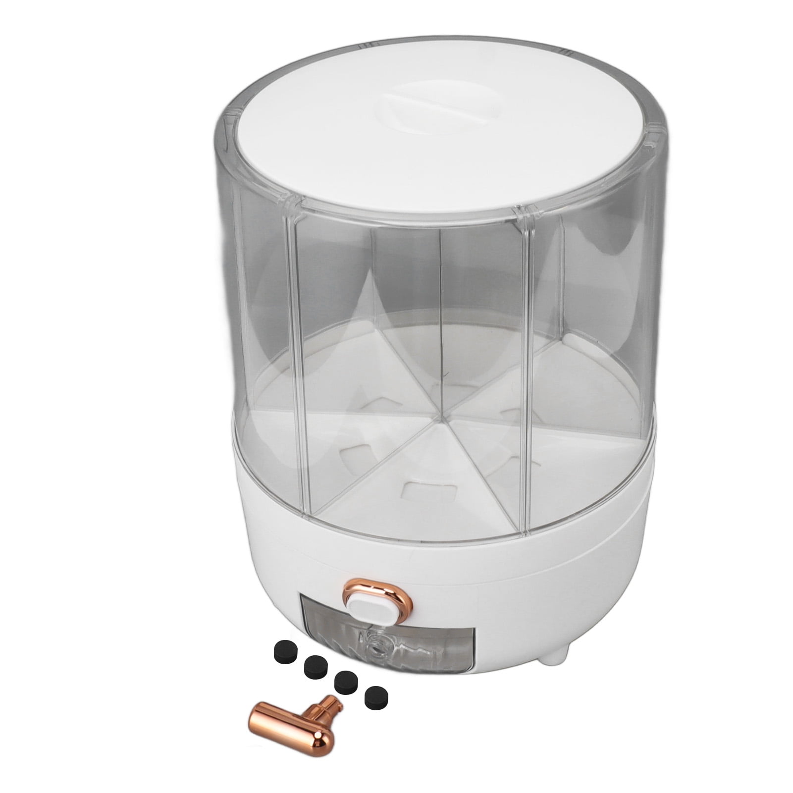 Rice Grain Storage Container 360 Rotating Grain Storage Food Dispenser ...