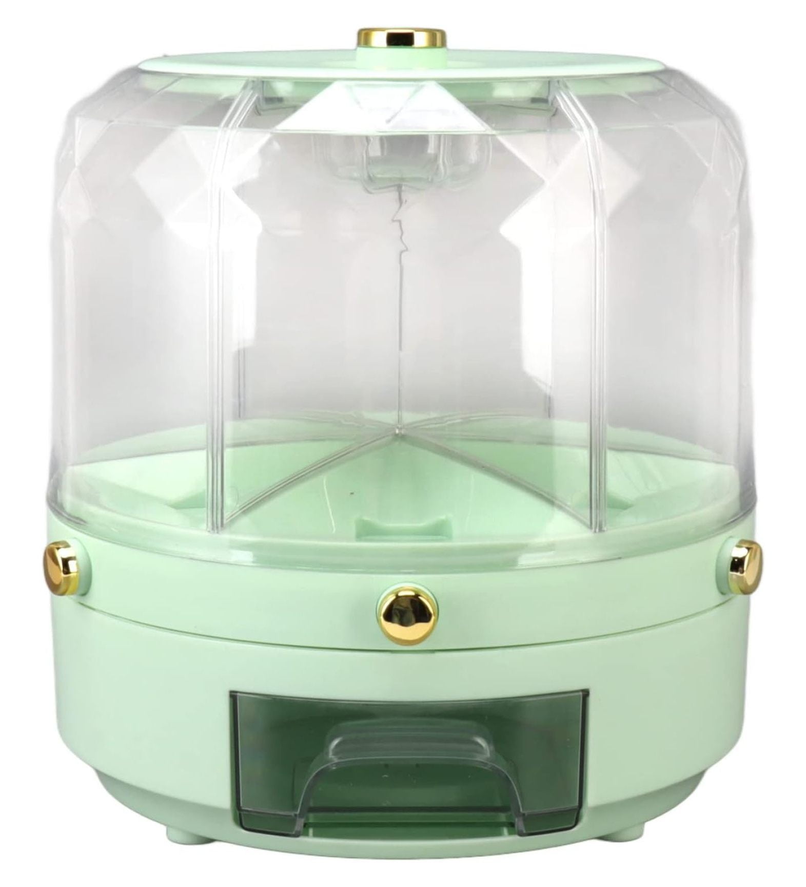 Rice and Grain Storage Container, 6KG Capacity 6 Grid Rice Dispenser ...