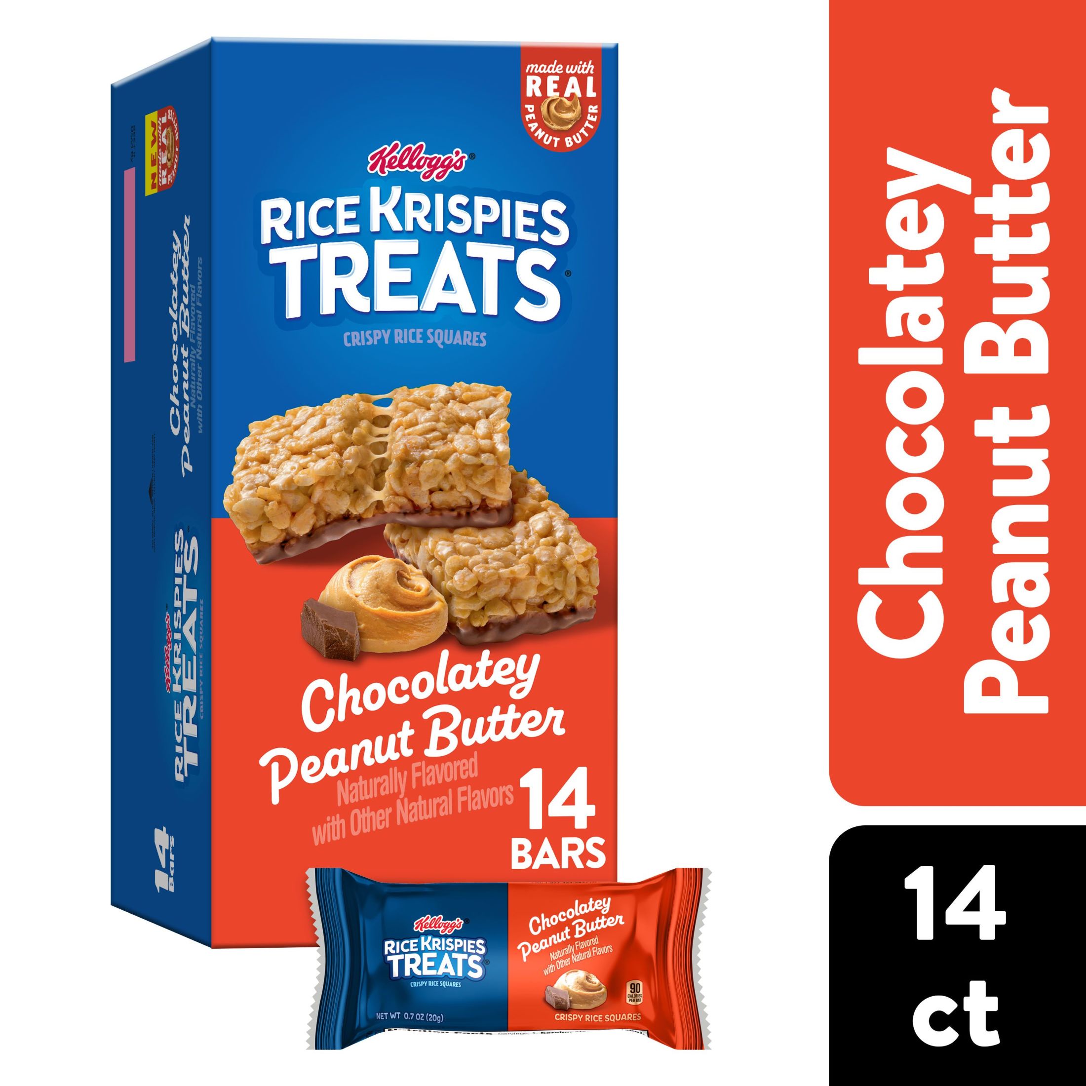 Rice Krispies Treats, KEB12346, Mini Squares, 50 / Box - Walmart.com