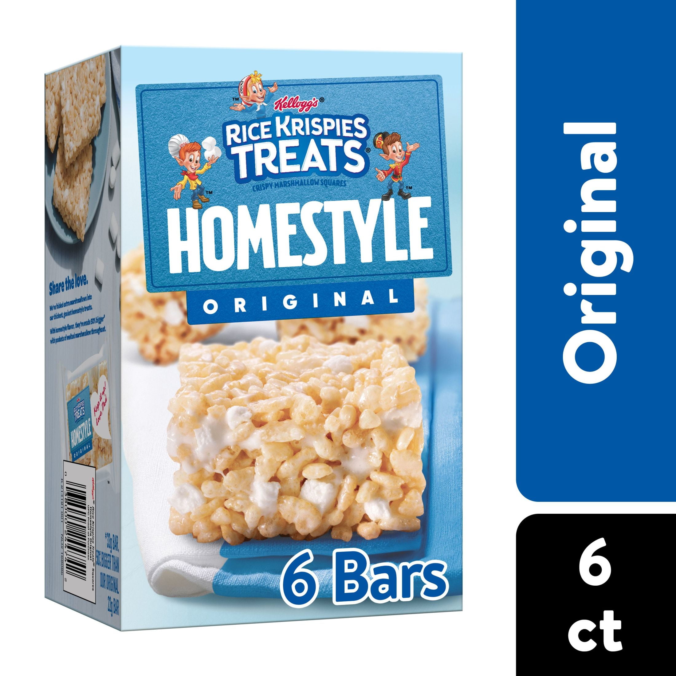 Rice Krispies Treats Homestyle Original Chewy Crispy Marshmallow