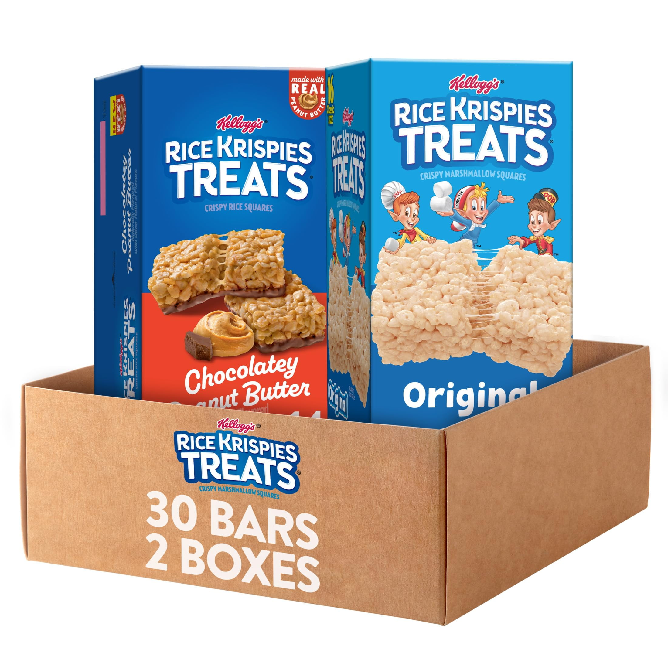 Rice Krispies Treats, Kids IRF13 Snacks, Snack Bars, Variety Pack (2 ...