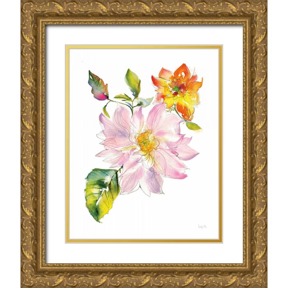 Rice, Kristy 12x14 Gold Ornate Wood Framed with Double Matting Museum ...