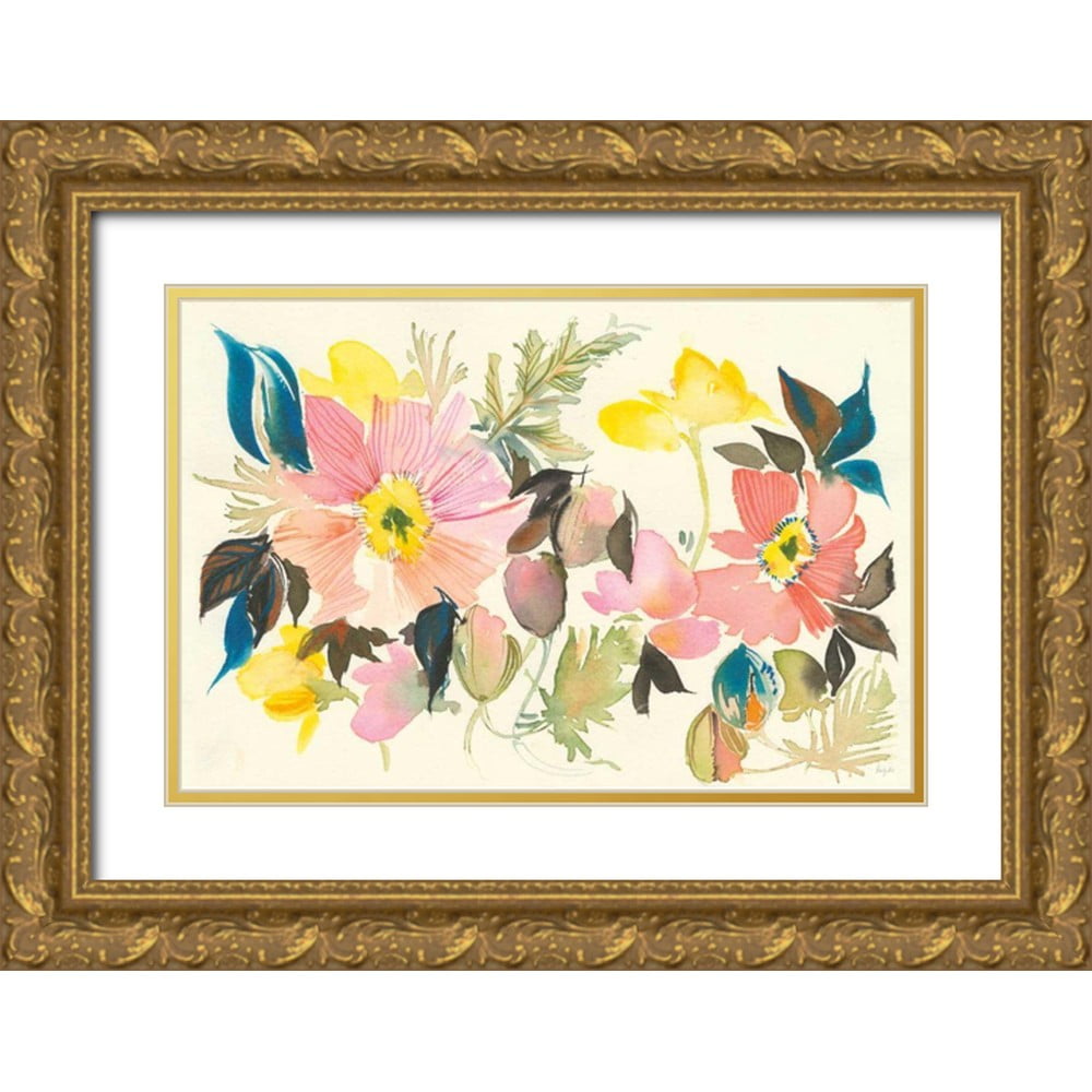 Rice, Kristy 14x11 Gold Ornate Wood Framed with Double Matting Museum ...