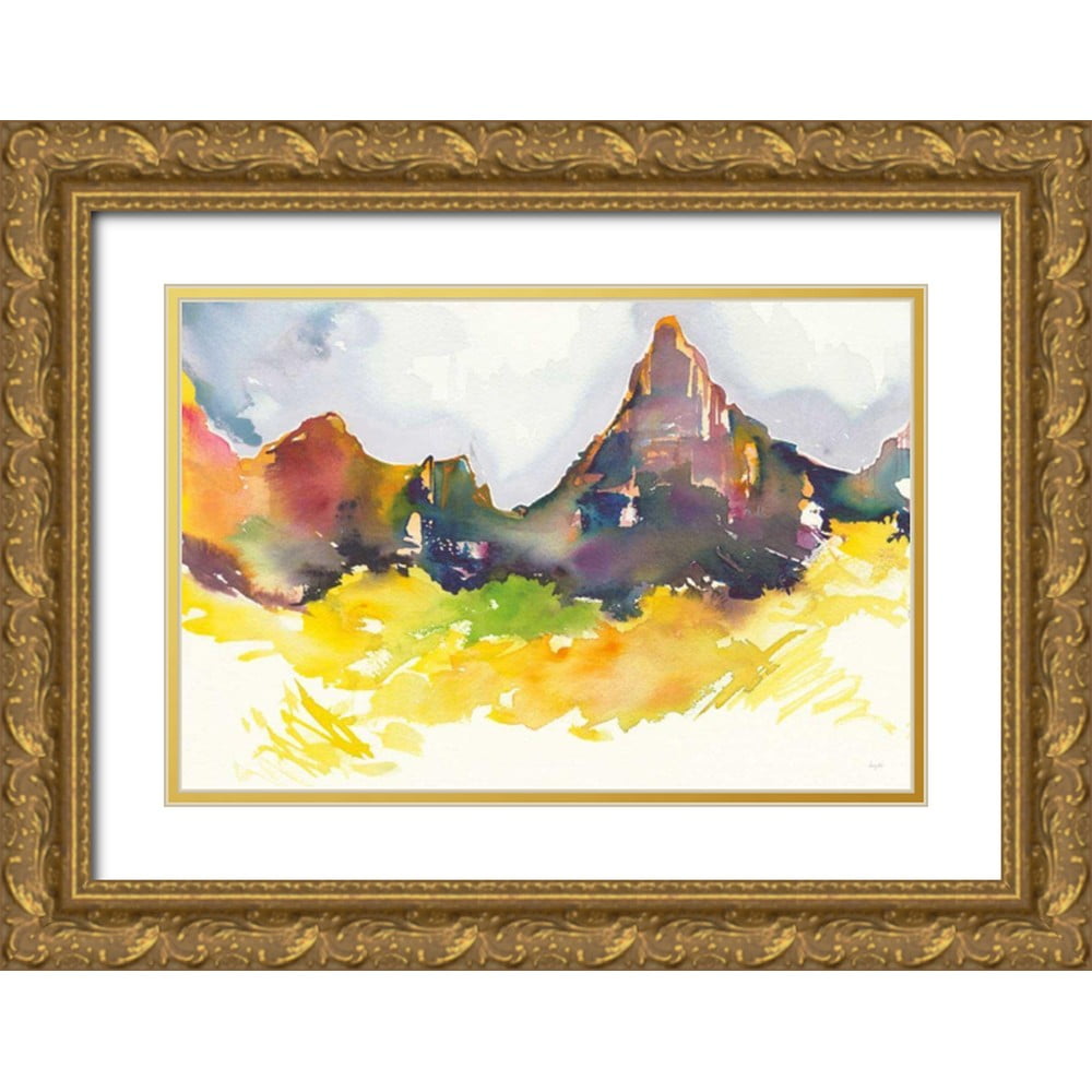 Rice, Kristy 14x11 Gold Ornate Wood Framed with Double Matting Museum ...