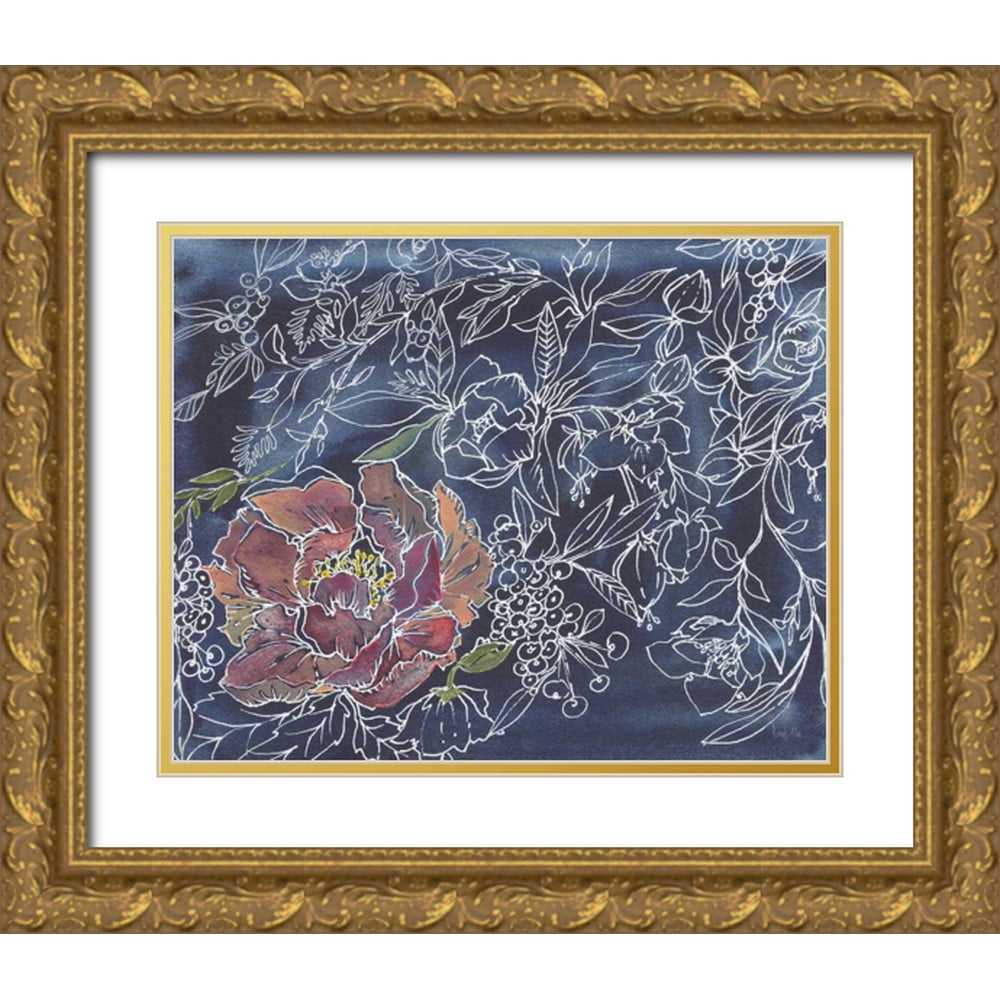 Rice, Kristy 14x12 Gold Ornate Wood Framed with Double Matting Museum ...