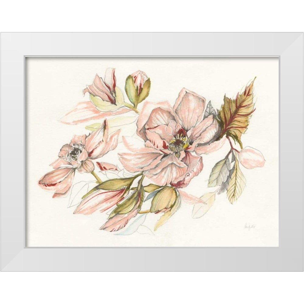 Rice, Kristy 14x12 White Modern Wood Framed Museum Art Print Titled ...