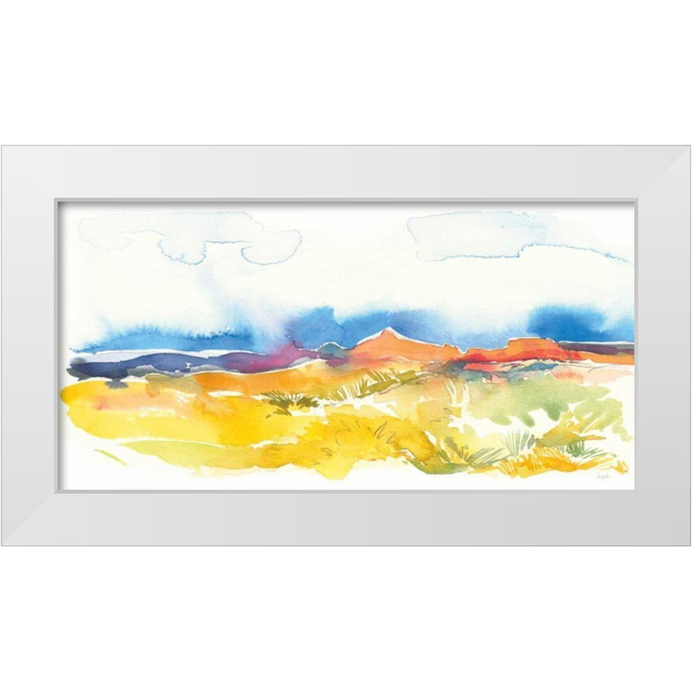 Rice, Kristy 14x9 White Modern Wood Framed Museum Art Print Titled ...