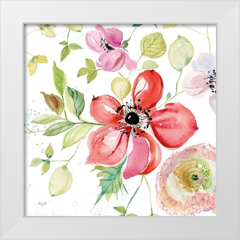 Rice, Kristy 15x15 White Modern Wood Framed Museum Art Print Titled ...