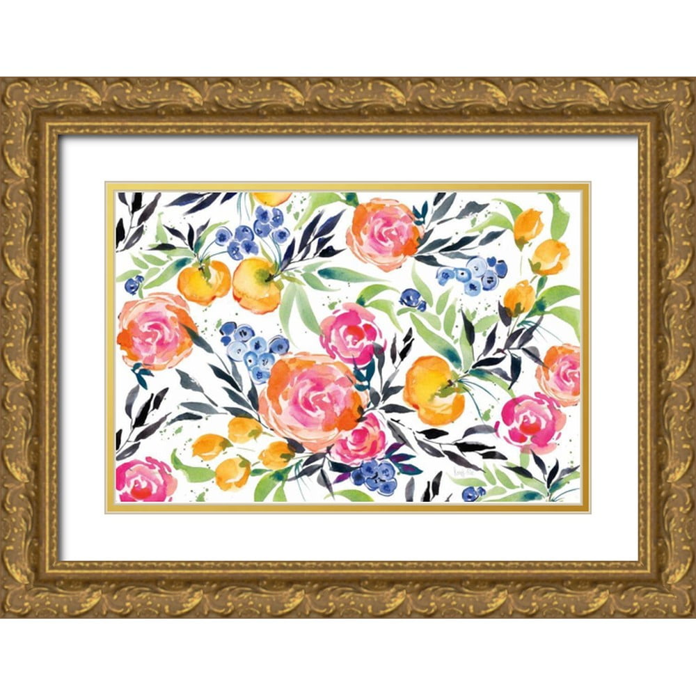 Rice, Kristy 18x13 Gold Ornate Wood Framed with Double Matting Museum ...