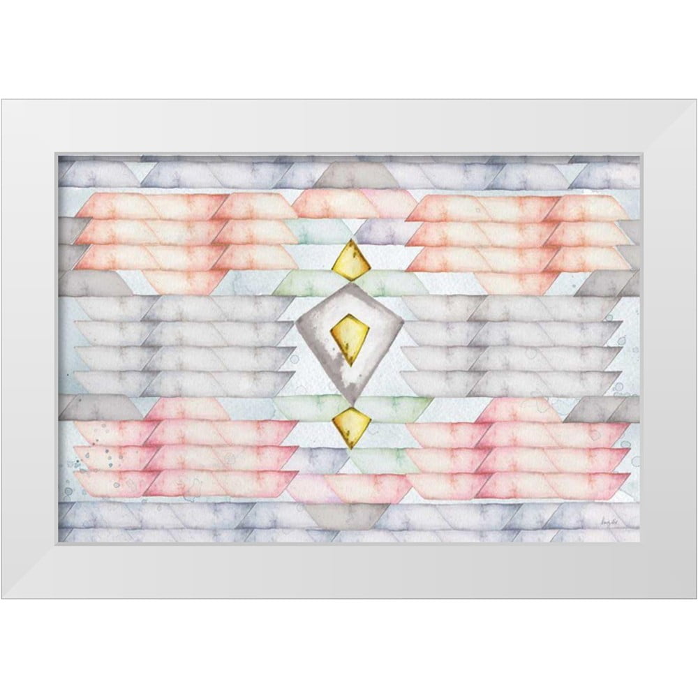 Rice, Kristy 18x13 White Modern Wood Framed Museum Art Print Titled ...