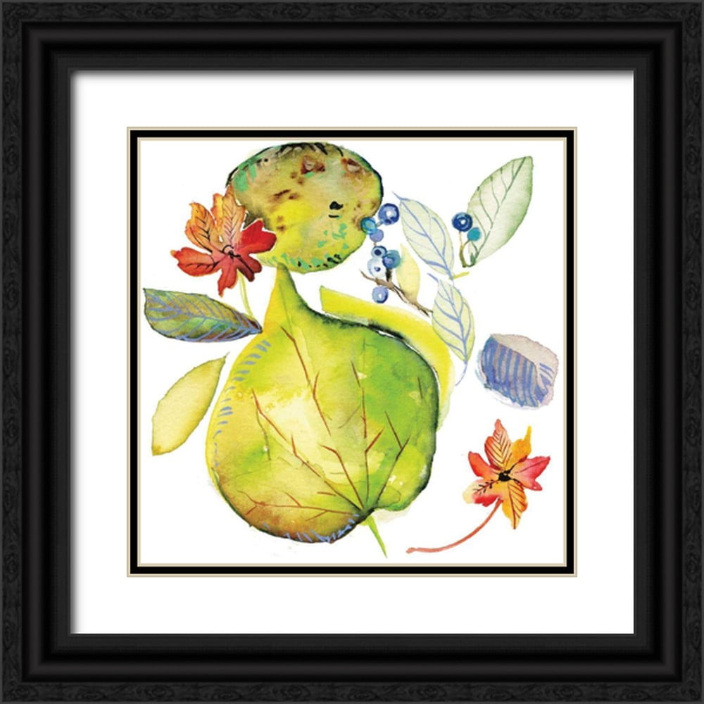 Rice, Kristy 20x20 Black Ornate Wood Framed with Double Matting Museum ...